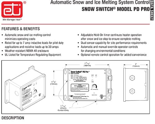 Roof De-Icing Heat Trace Accessories